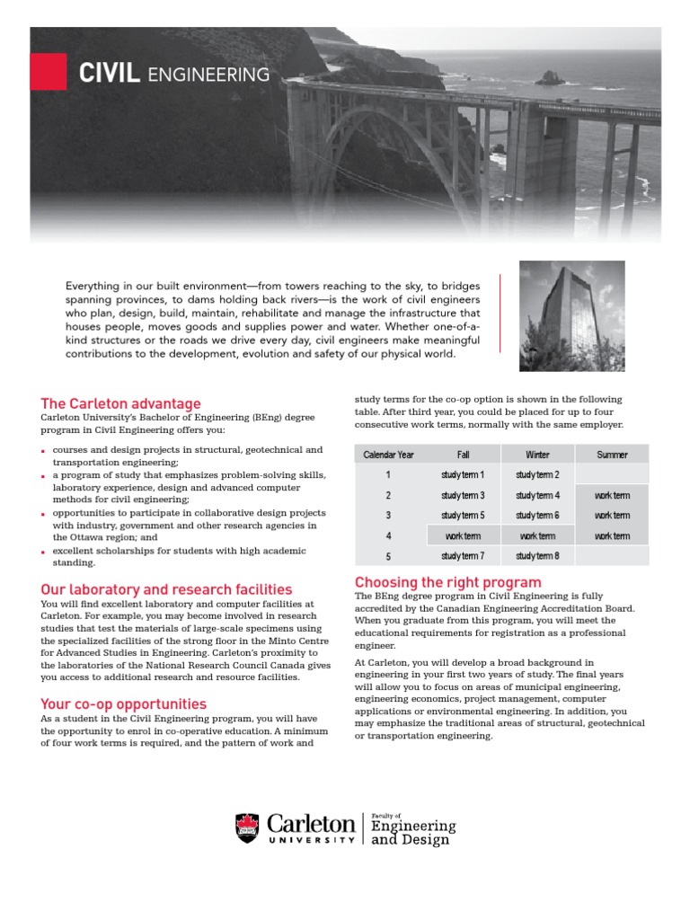 Civil Engineering | PDF | Engineering | Civil Engineering