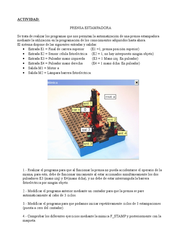 Prensa Estampadora Con FlowGo | PDF