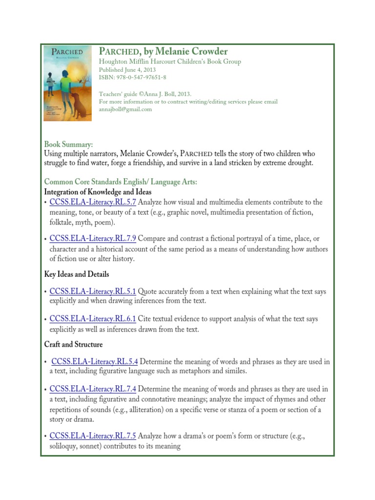 Parched Discussion Guide | PDF | Books