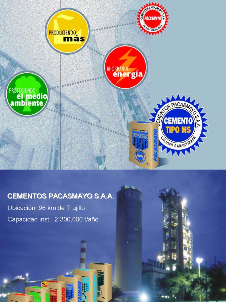 Cementos Pacasmayo | Cemento | Procesos industriales