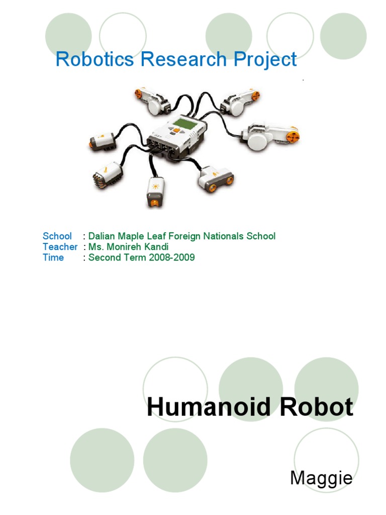 9f Maggie - Humanoid Robot | PDF