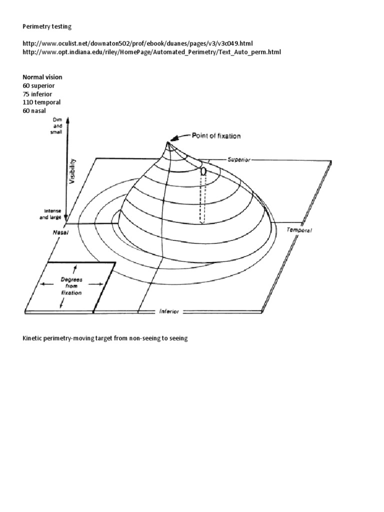Perimetry Testing | Download Free PDF | Decibel | Vision