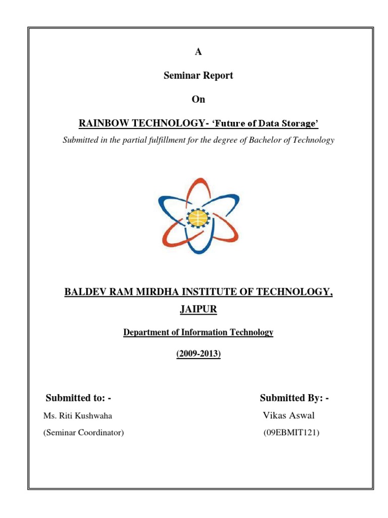 Rainbow Technology Report | PDF | Information Technology | Computer ...