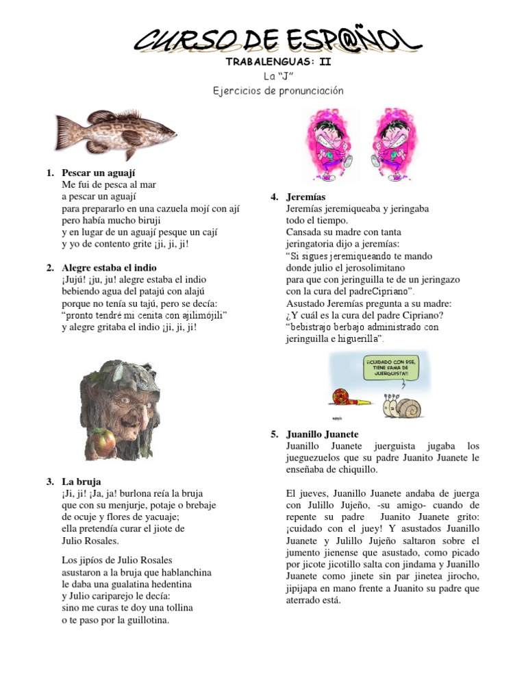Trabalenguas II | PDF