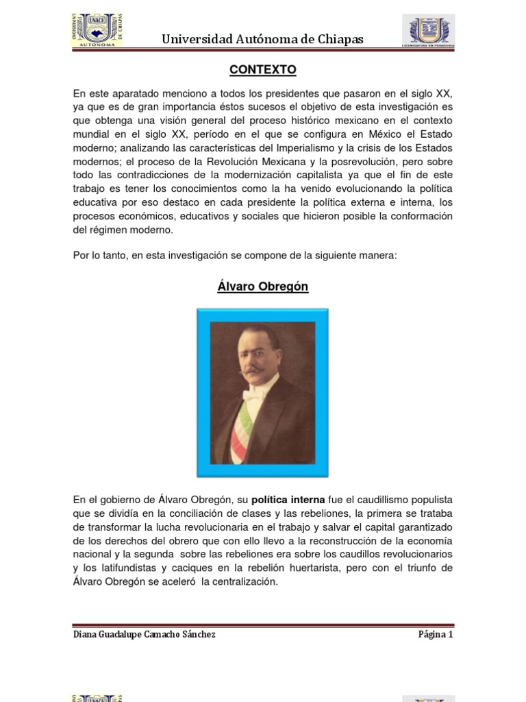Alvaro Obregon | Economias | Gobierno