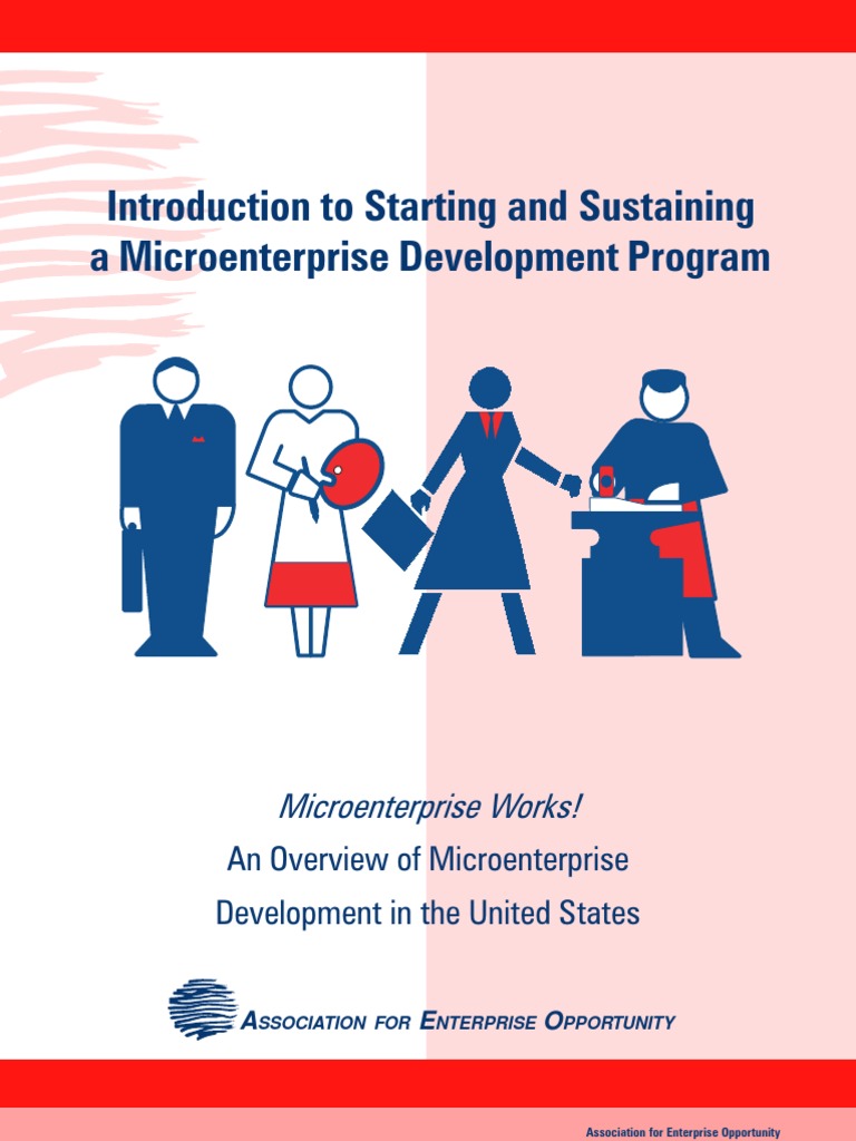 Intro Micro Enterprise Development Program | PDF | Poverty | Poverty ...