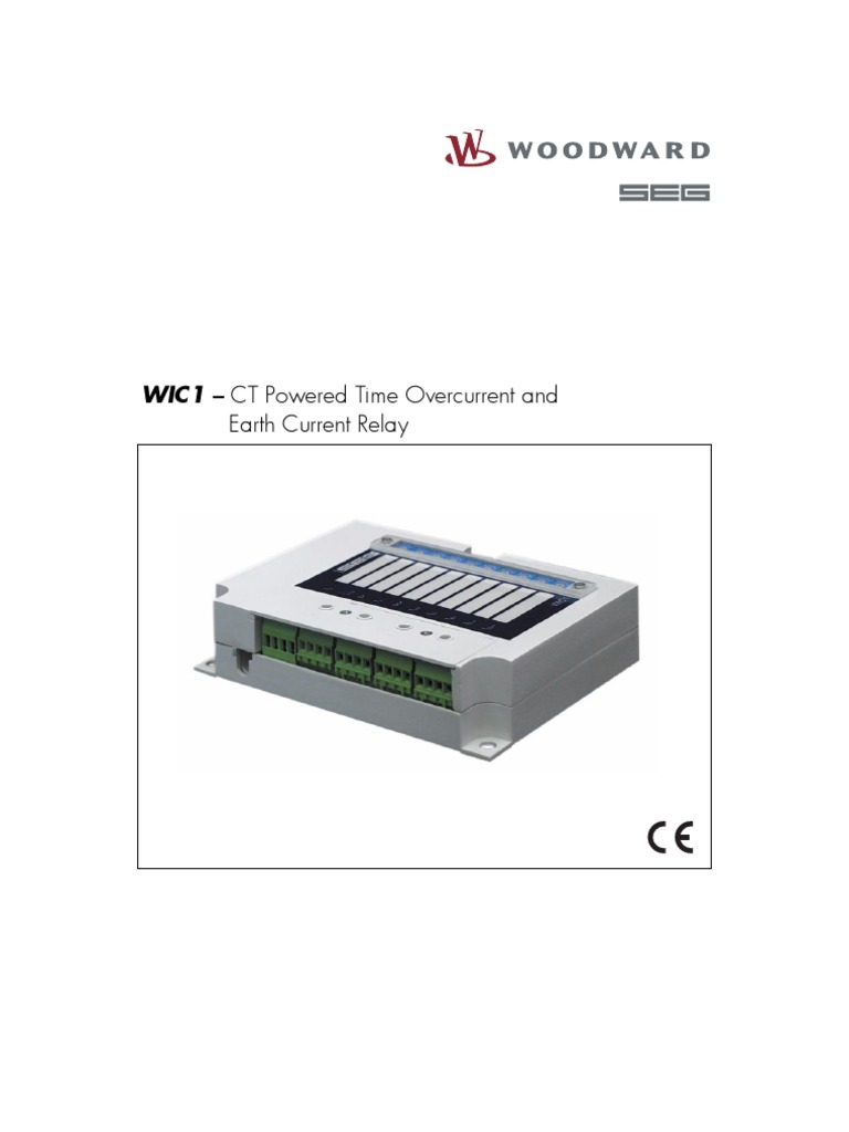 WIC1 - CT Powered Time Overcurrent And: Earth Current Relay | PDF