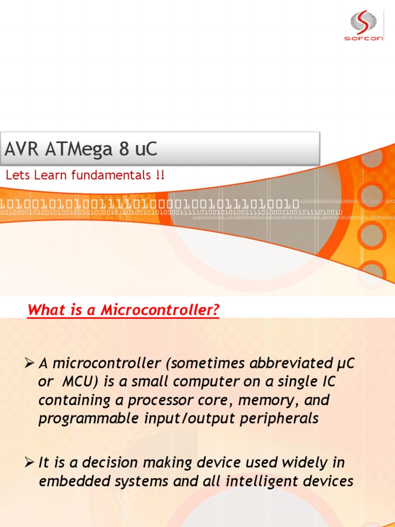 Avr Atmega 8 Uc: Lets Learn Fundamentals !! | PDF | Microcontroller ...