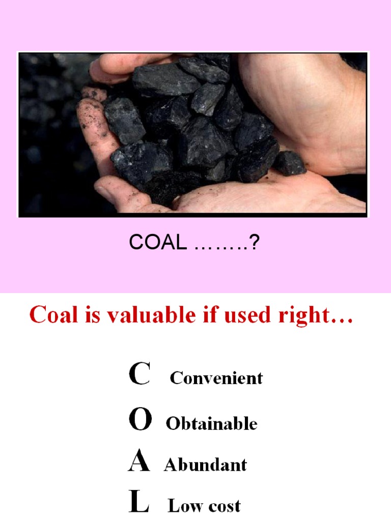 Coal Presentation | Bituminous Coal | Coal