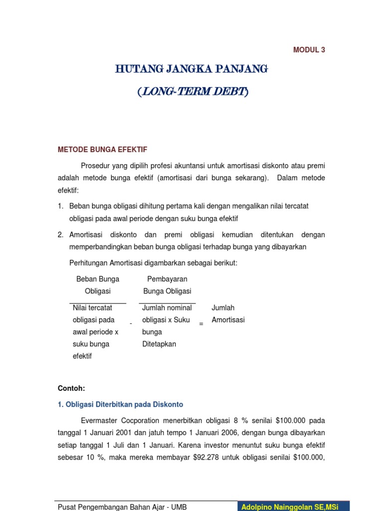 Wajib Tahu! Contoh Menghitung Bunga Efektif yang Lagi Ngetrend ...