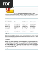 SAT Practice Test #8: Worksheets: Answer Key | PDF | Sat | Tests