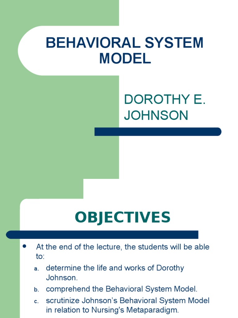 Behavioral System Model | PDF | System | Theory