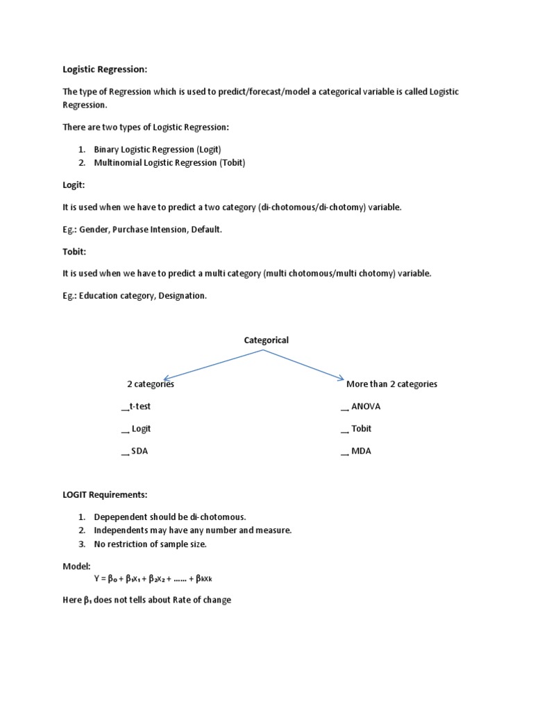 QTA 18-04-2013 Logistic Regression | PDF | Logistic Regression | Categorical Variable