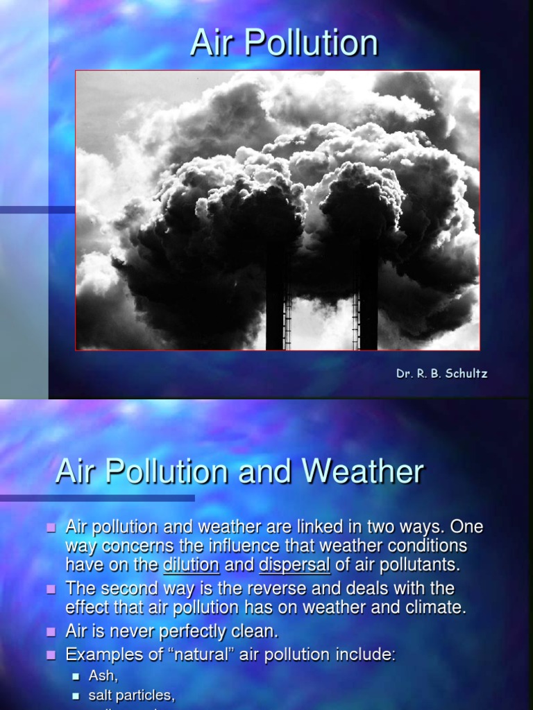 An In-Depth Look at Air Pollution: Types, Sources, and Effects on ...
