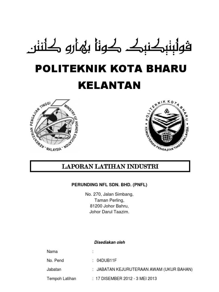 Report Latihan Industri Politeknik | PDF