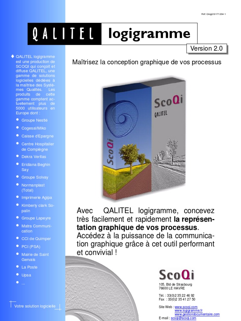 Création de logigrammes avec QALITEL | PDF | Microsoft Word | Portable ...