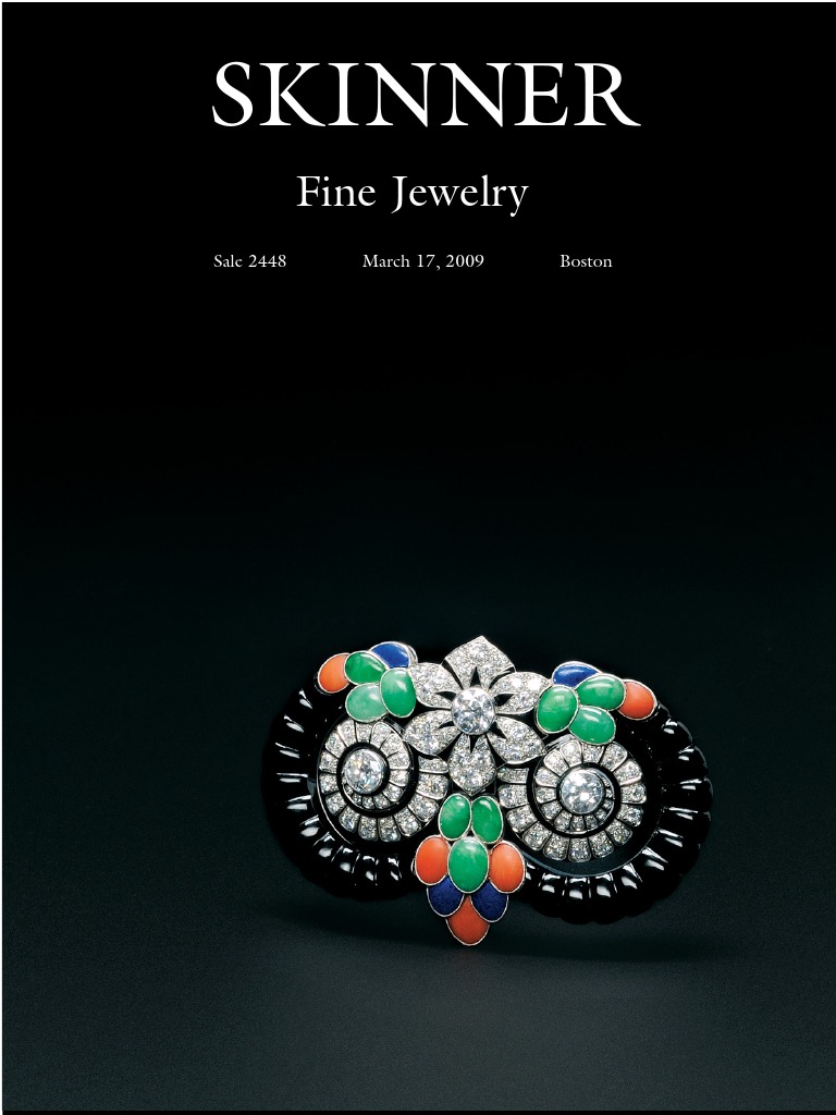 Skinner Auction Catalogue 2448 - Fine Jewelry | PDF | Necklace | Cheque