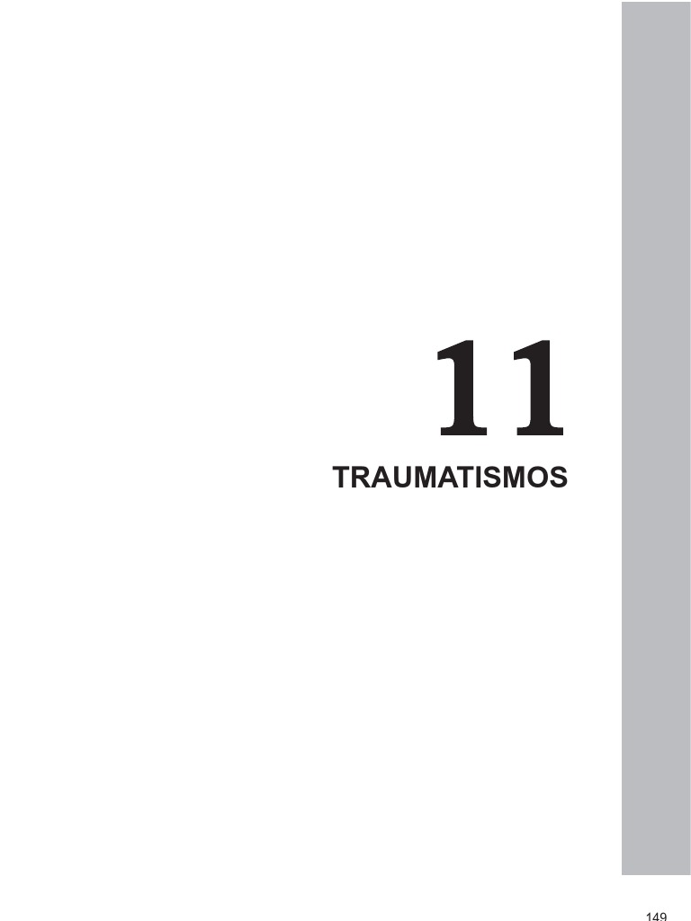 Clasificación y Evaluación de Traumatismos | PDF | Lesión | Accidentes