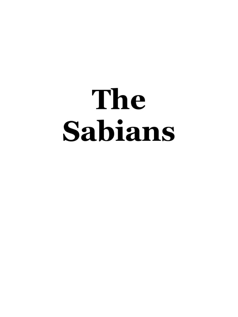 Understanding the Sabians in Islam | PDF | Quran | Islam
