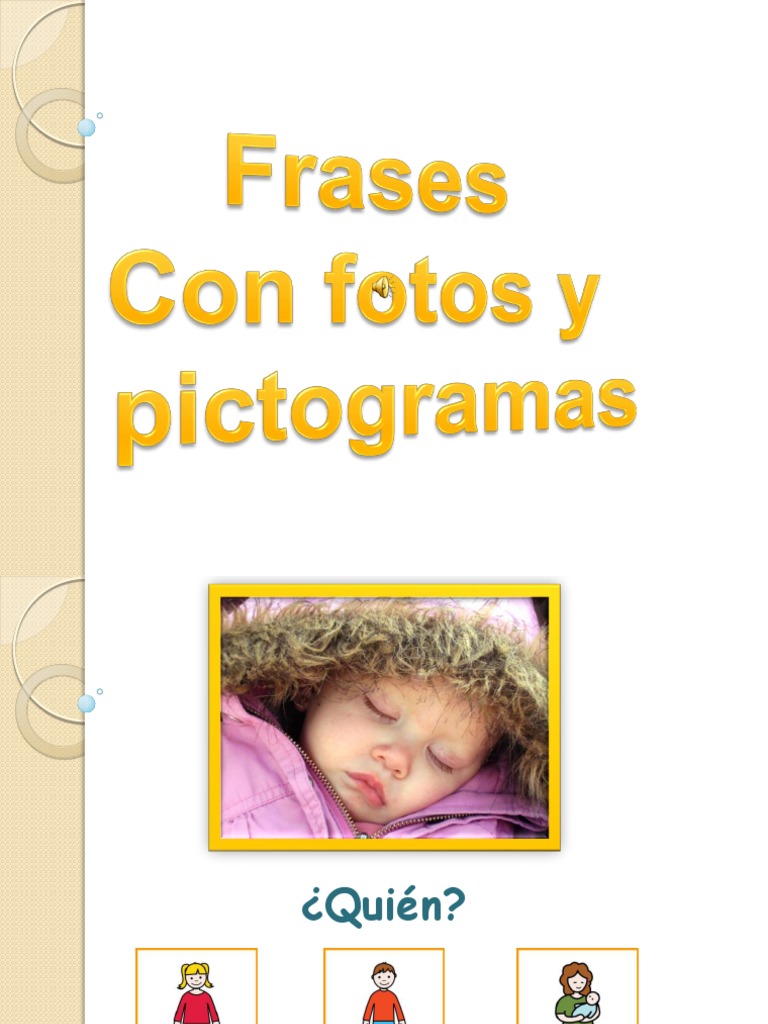 Frases Fotos-Pictos 1 Parte Interactivo | PDF