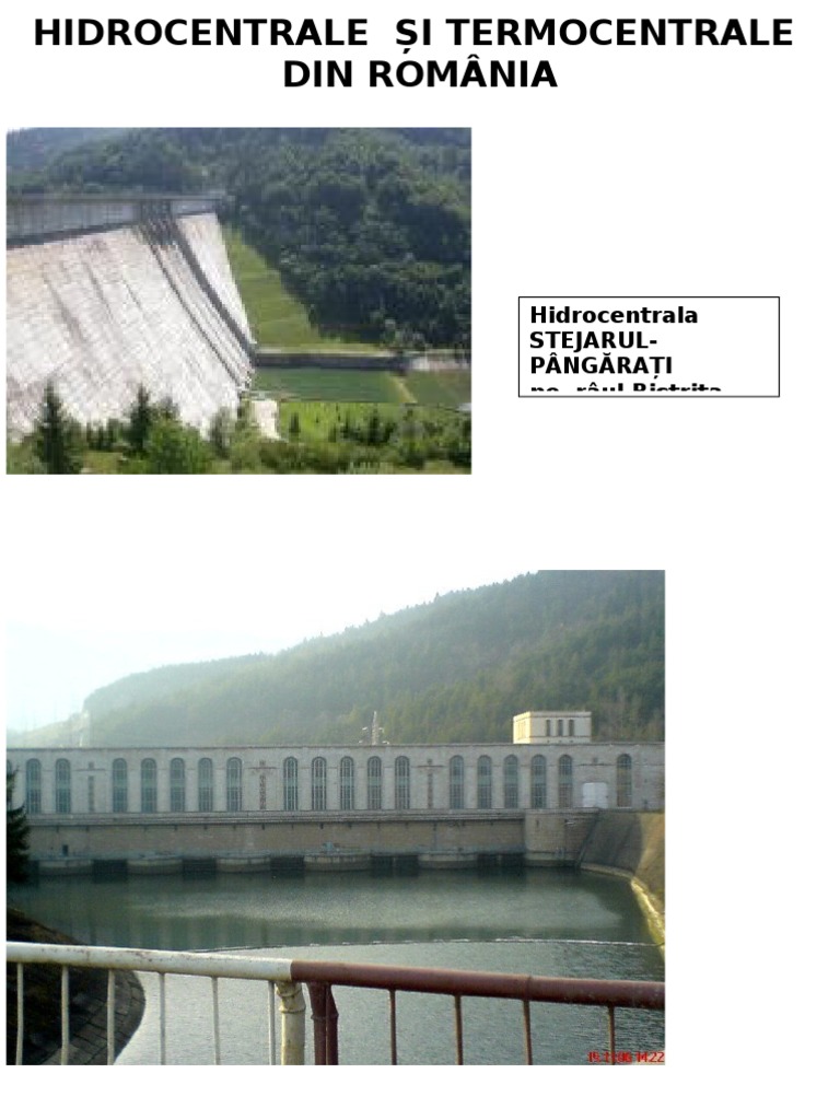 Hidrocentrale Și Termocentrale | PDF