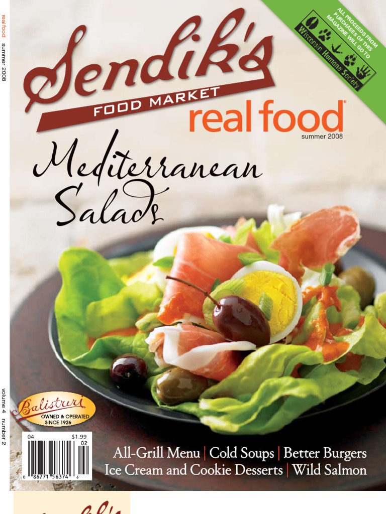 Sendik's Real Food Magazine - Summer 2008 | Download Free PDF | Wine ...