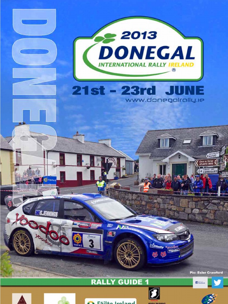 2013 Donegal Rally Guide | PDF | Motorsport | Transport