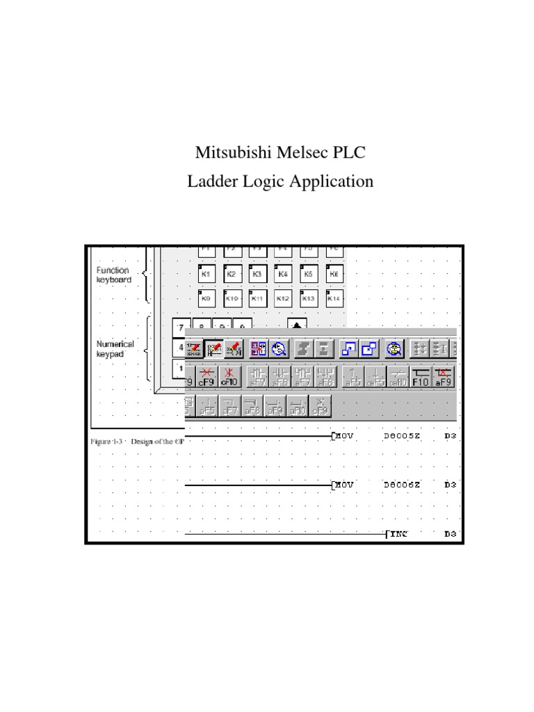 Mitsubishi PLC Ladder Logic Overview | PDF | Computers