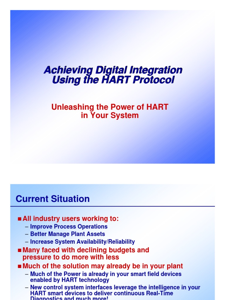 Basics of Hart | PDF | Osi Model | Network Packet