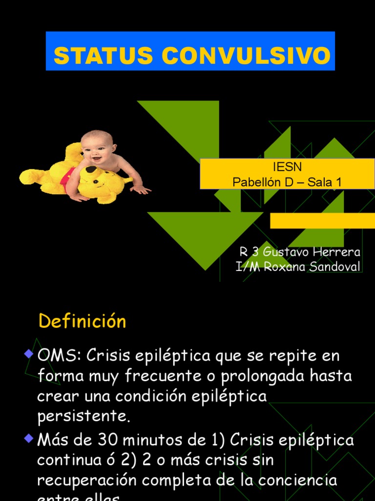 Fisiopatologia Status Convulsivo en Pediatria | PDF | Epilepsia ...