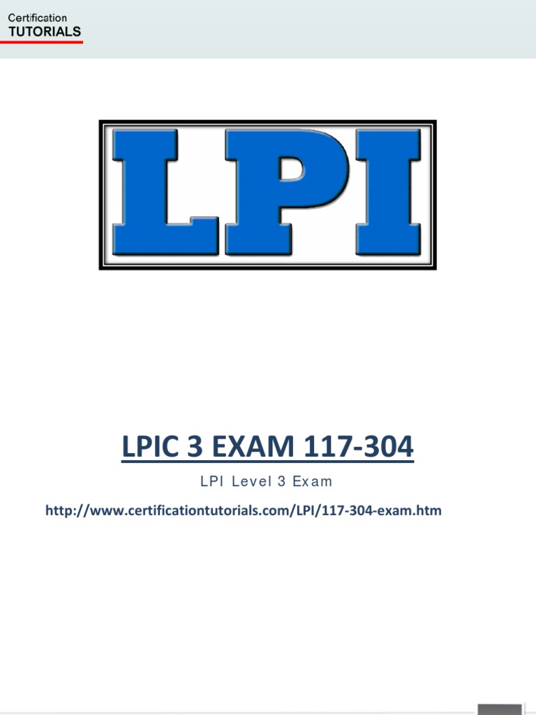 LPIC 3 EXAM 117-304 Practice Exams & Self Assessment | PDF | Virtual ...