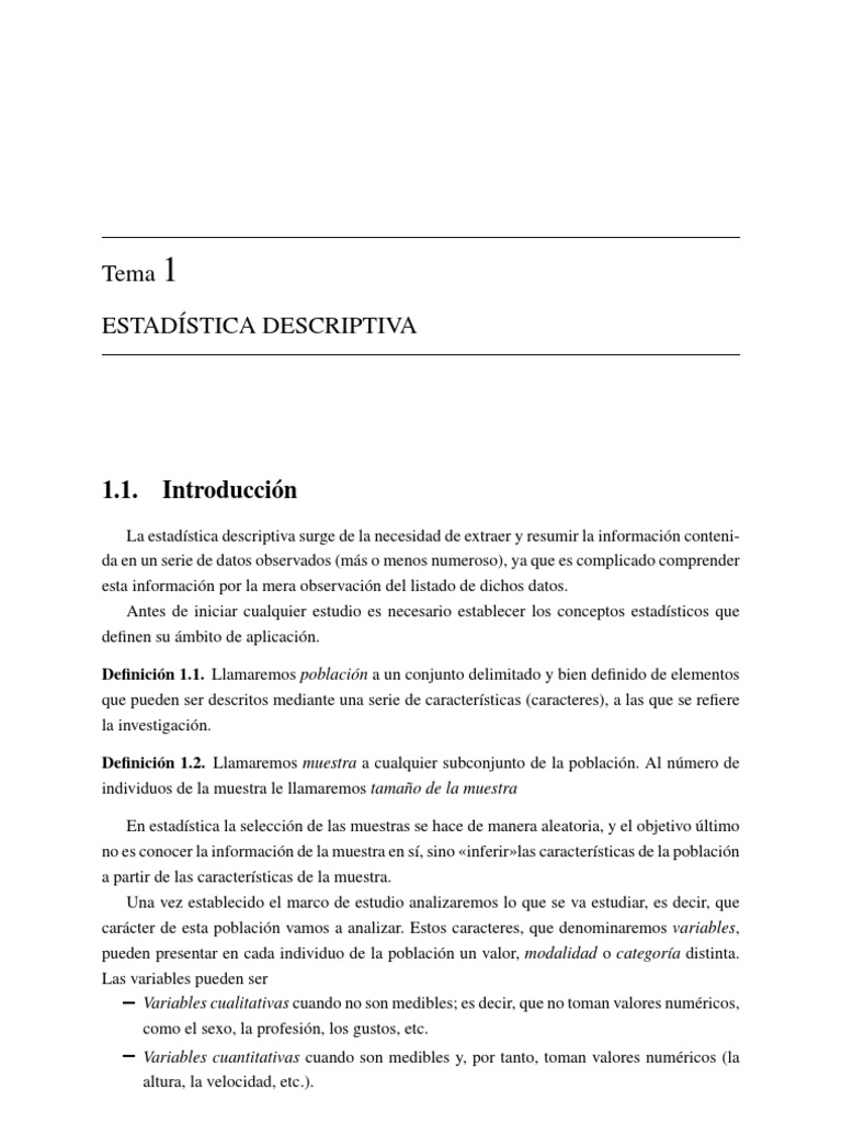 Tema1-Primera Parte | PDF | Diferencia | Oblicuidad