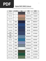 Vallejo Model Color Chart | PDF | Grey | Green
