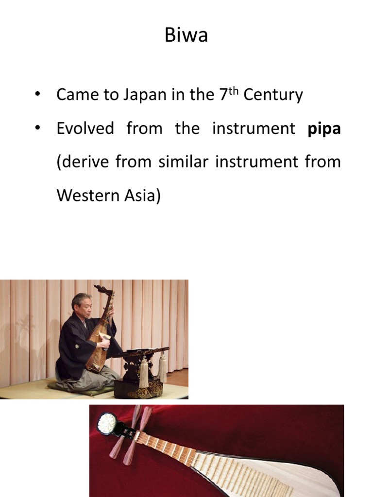 Koto, Biwa, Shamisen | PDF | String Instruments | Chordophones