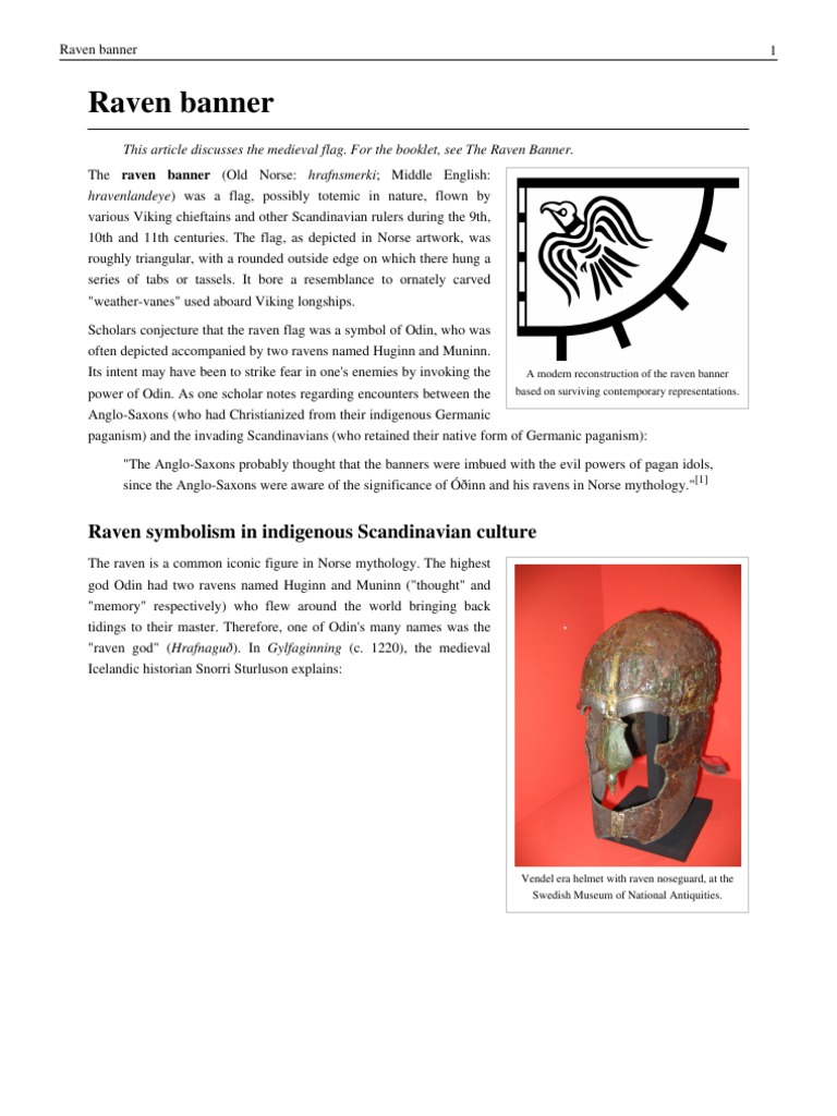Raven Banner | PDF | Germanic Paganism | Medieval Denmark