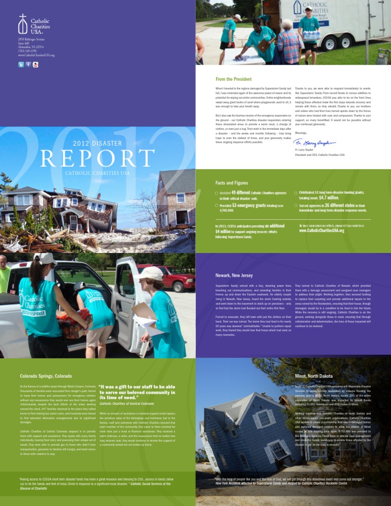 2012 Disaster Report | PDF | Hurricane Sandy | Natural Disasters