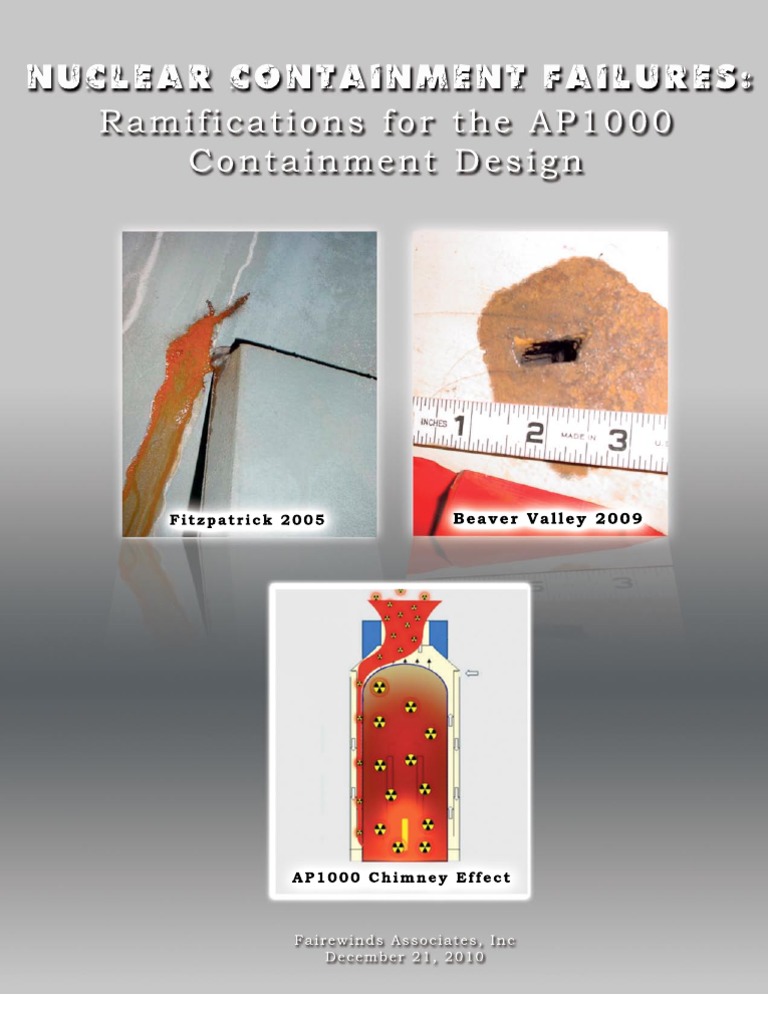 Nuclear Containment Failures | PDF | Nuclear Regulatory Commission ...