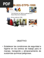 Seguridad en Sustancias Químicas NOM-005 | PDF | Ventilación (Arquitectura) | Incendios