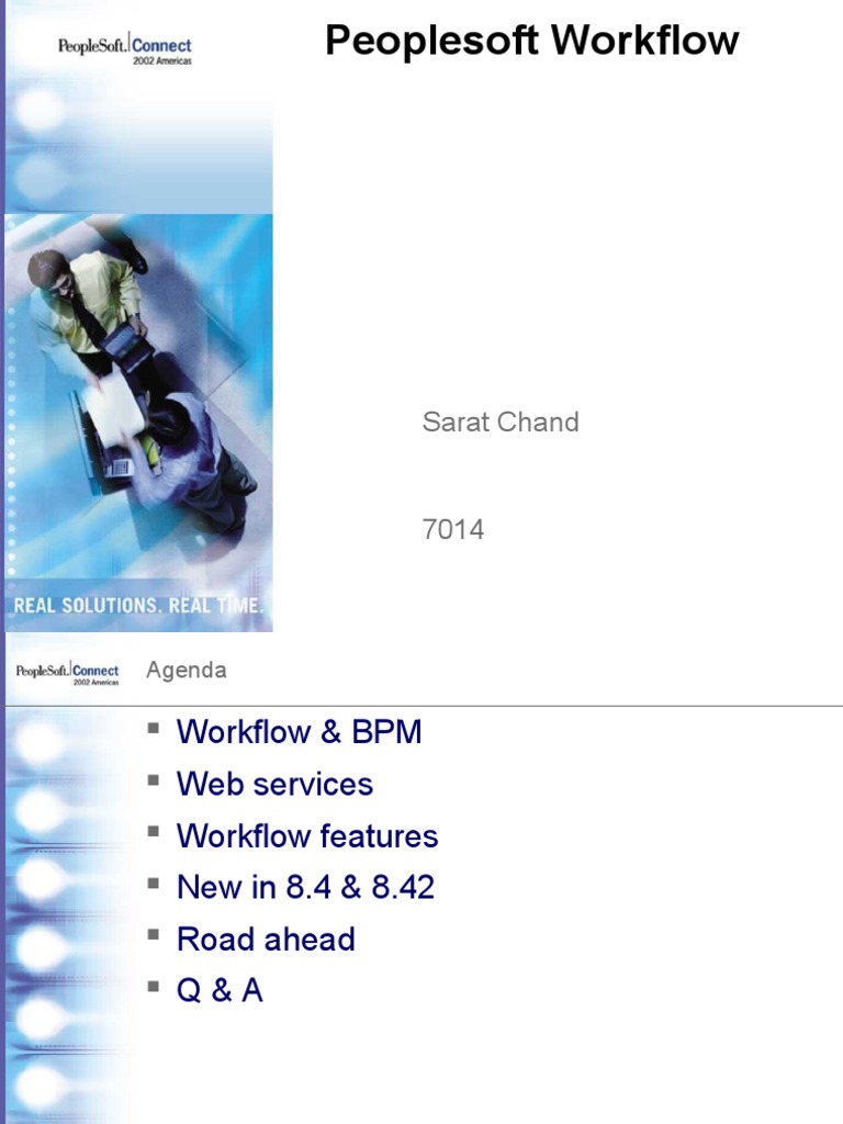 PeopleSoft Workflow Overview and Features | PDF | Workflow | Business ...