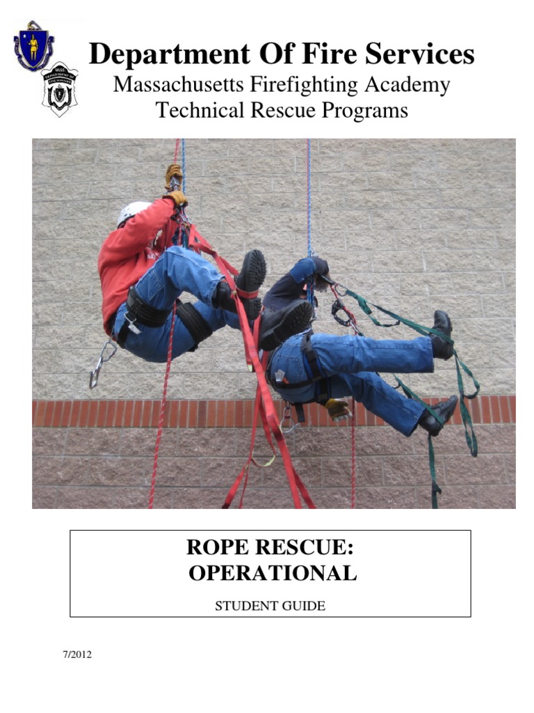 303 Rope Rescue Operational Level | Rope | Personal Protective Equipment