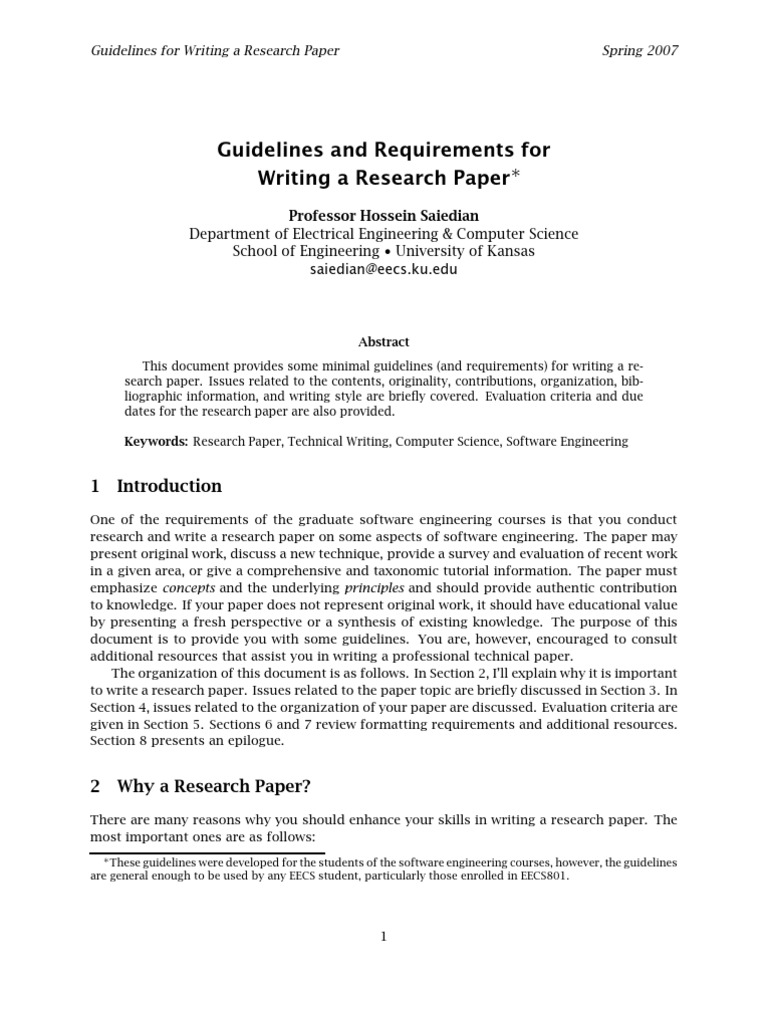 Guidelines For Term Papers | PDF | Academic Publishing | Citation