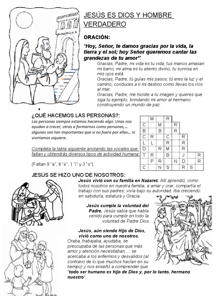 Jesús Es Dios y Hombre Verdadero | PDF | Jesús | Amor Jesús Es Dios y Hombre Verdadero | PDF | Jesús | Amor