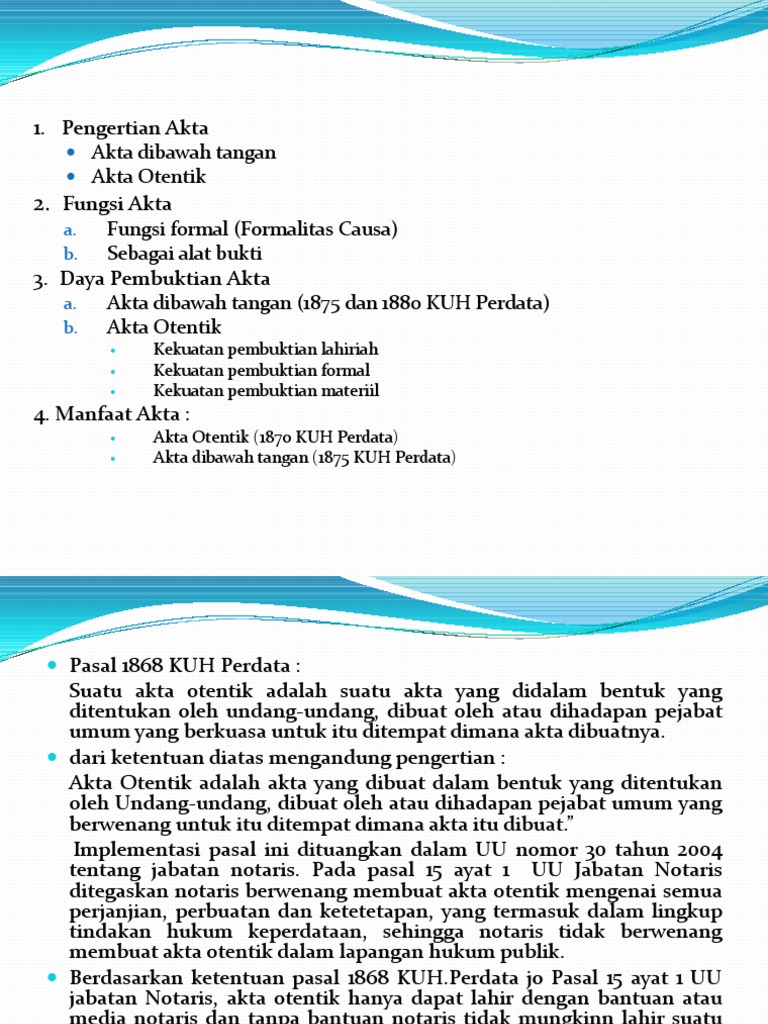 Anatomi Notaris | PDF