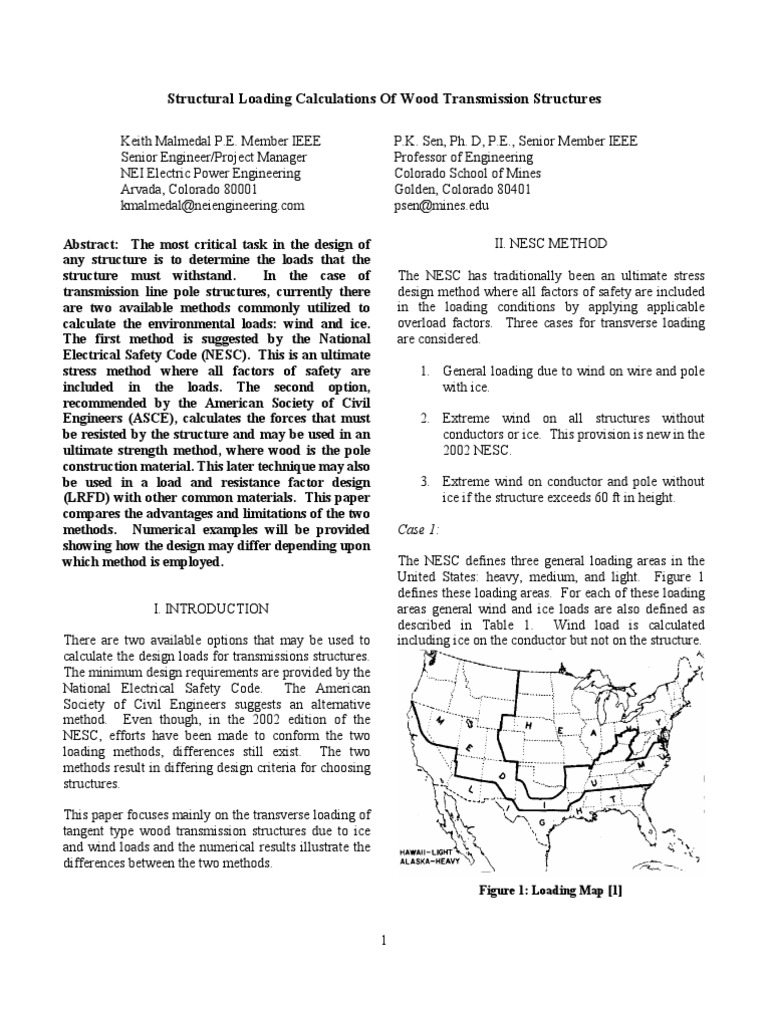 Structural Loading Calculations of Wood PDF | PDF | Wind Speed ...