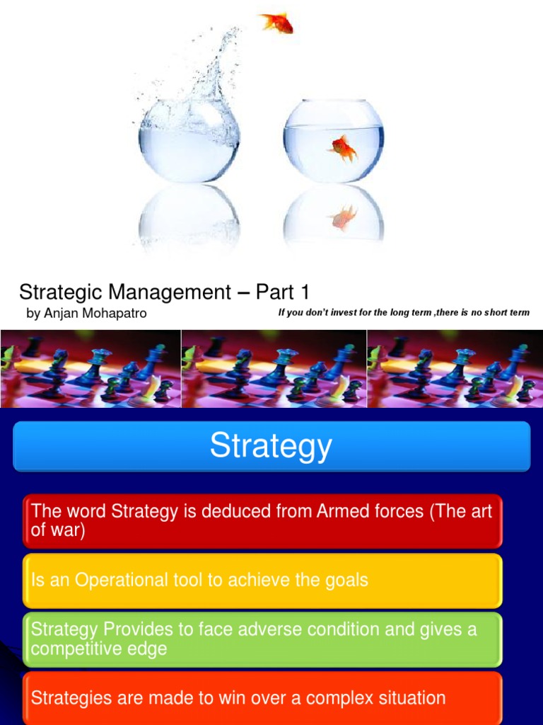 Strategic Management Fundamentals: An Overview of Key Concepts ...