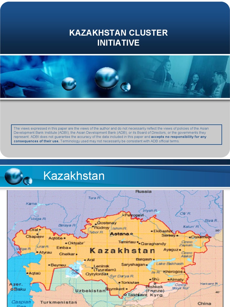 Kazakhstan Cluster Initiative Overview | PDF