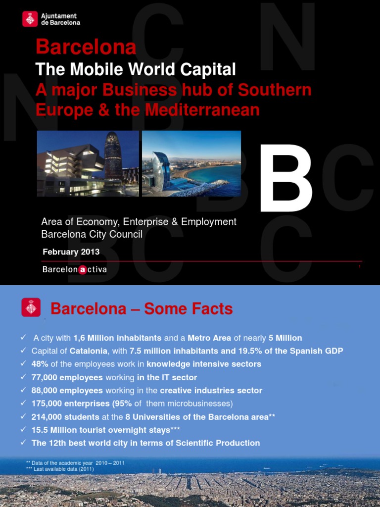 Barcelona: The Mobile World Capital | PDF | Barcelona | Innovation
