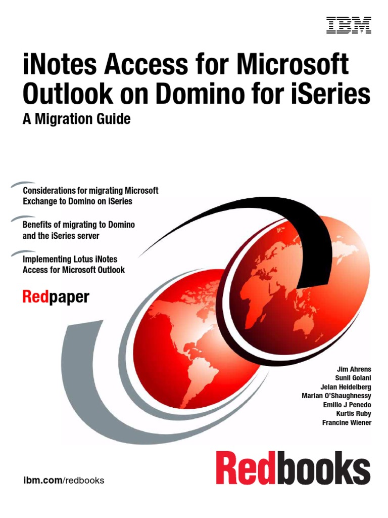 Outlook Inotes | PDF | Ibm Notes | Ibm System I