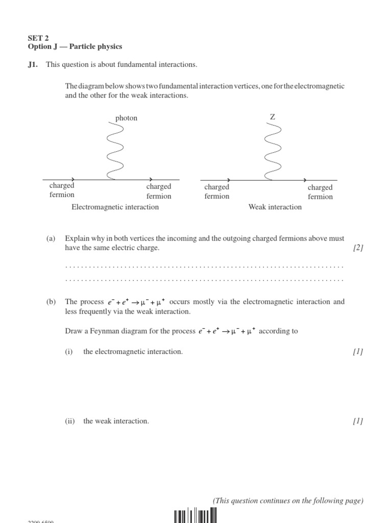 Particle Physics Interactions Explained | PDF | Fundamental Interaction ...