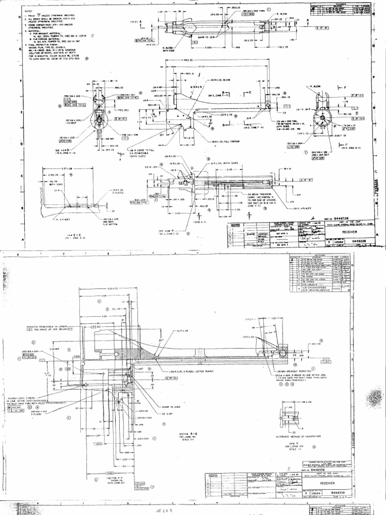 325 M203 Blueprints | PDF